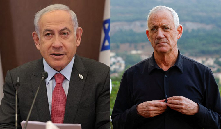 Israel’s wartime Cabinet is shaken by dispute between Netanyahu, his ...