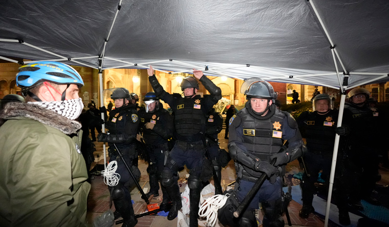 Biden says ‘order must prevail’ during campus protests over Gaza- The Week