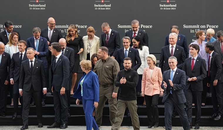 How world leaders at Ukraine peace summit reacted to Vladimir Putin's ...
