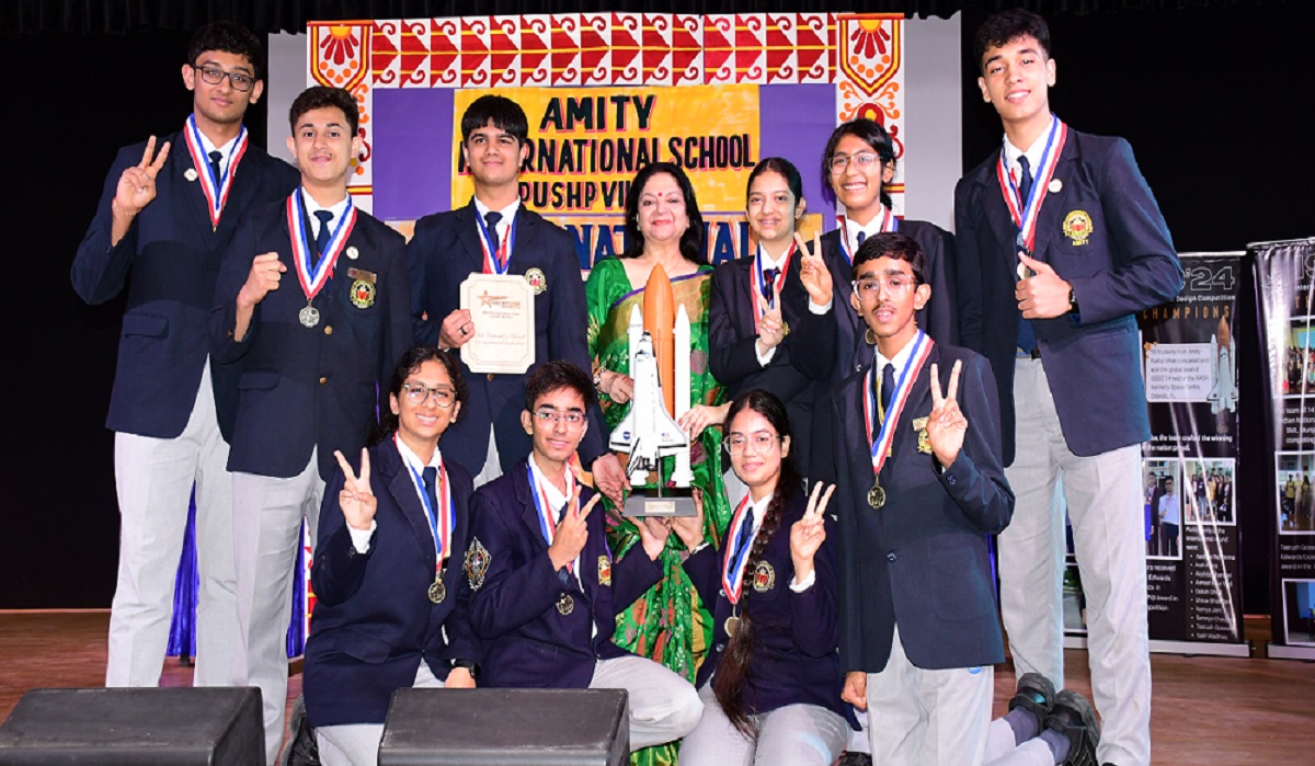Amity School students win ‘International Space Settlement Design ...