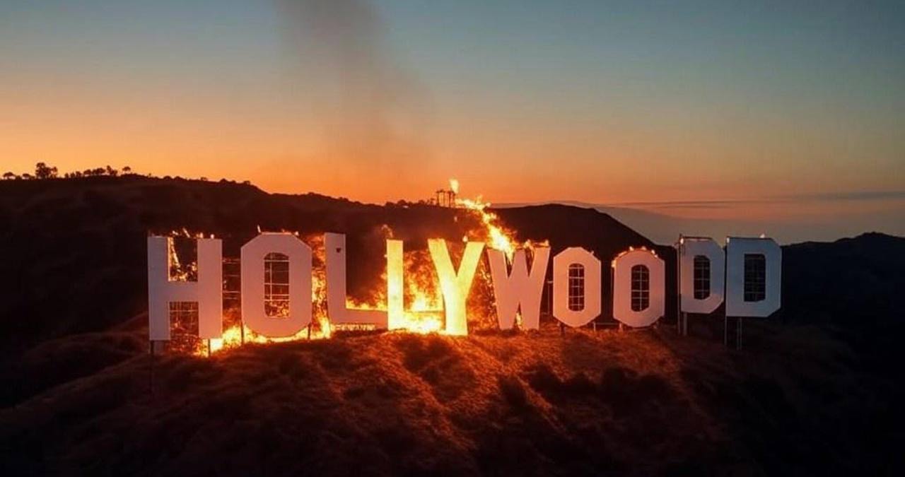 Fact-Check: Is the ‘Hollywood’ sign actually on fire?- The Week