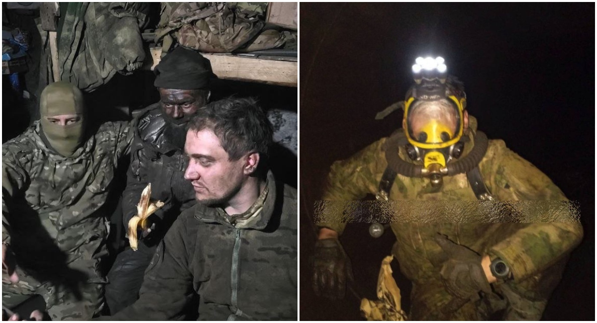 Kursk war videos: How Russian soldiers walked 15 kilometres inside gas ...