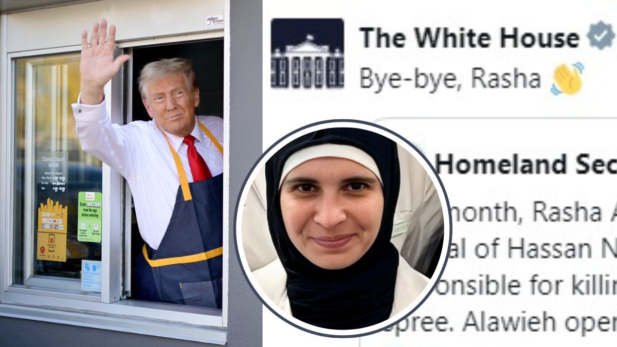 Dr Rasha Alawieh deportation: White House posts Trump's waving pic ...