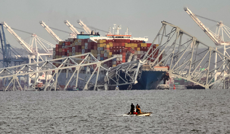 Baltimore: Major US bridge collapses due to ship collision - The Week