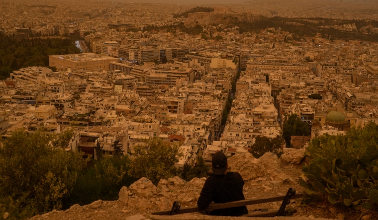 IN PICS | Greece or 'Dune' movie? Dust clouds from Sahara Desert reach ...