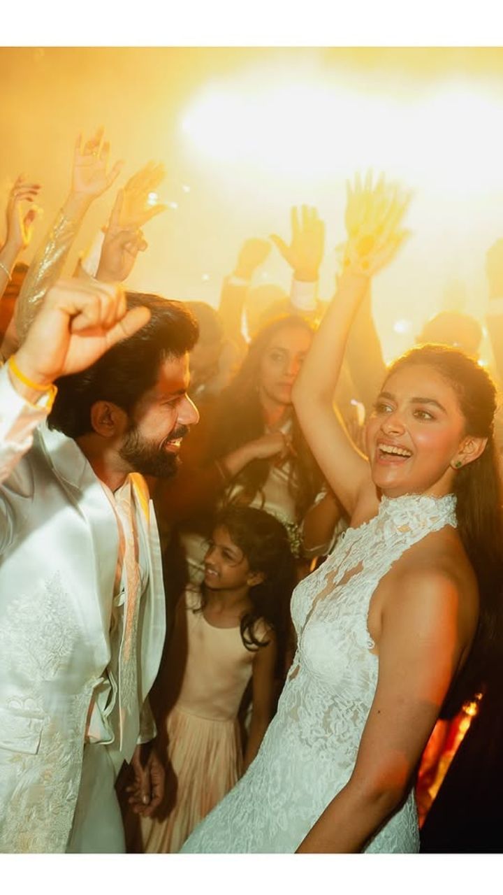 keerthy suresh wedding photos