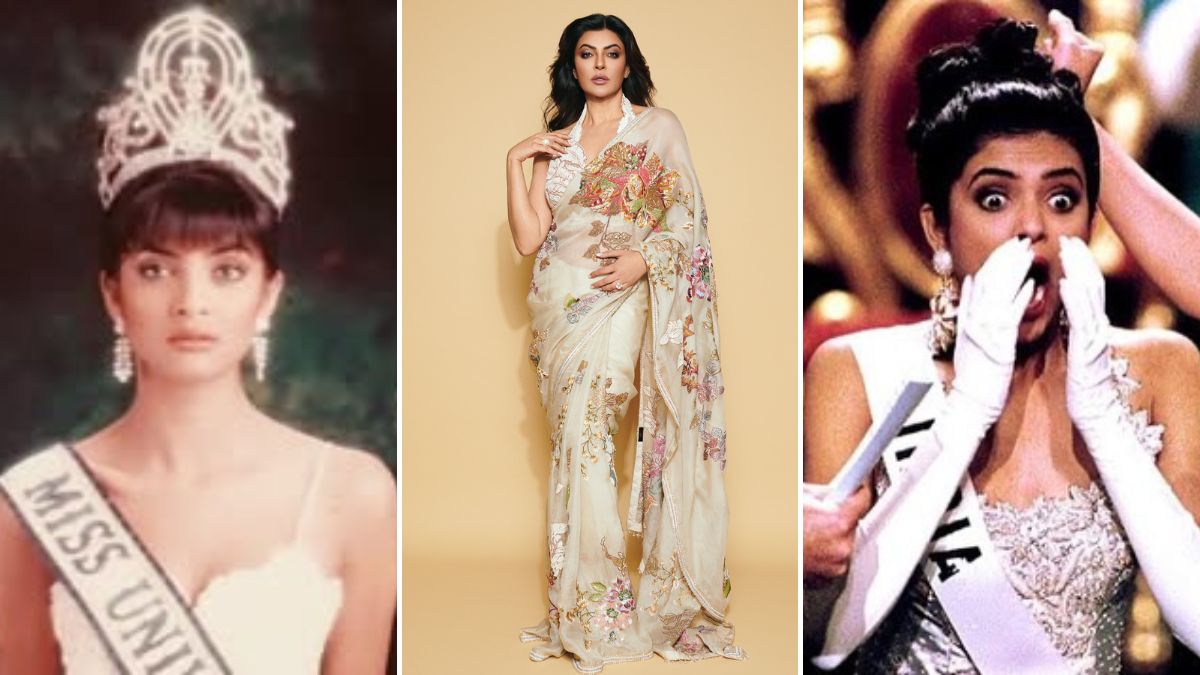 IN PICS | Sushmita Sen celebrates 31st year of winning Miss Universe ...