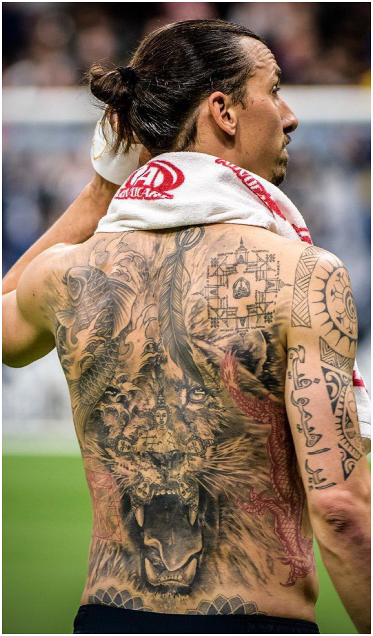 Memphis depay back tattoo - Bronctattooaus.com